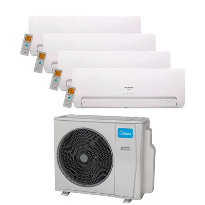 Ar Condicionado Multi Split Inverter Springer Midea 36.000 Btus (4x Evap. HW 12.000) Quente e ...