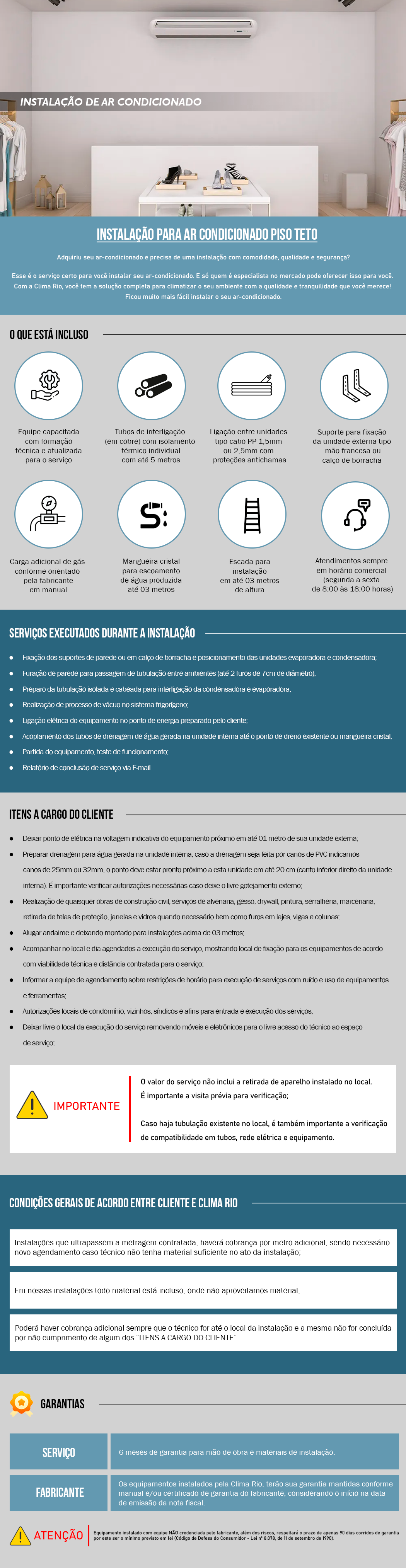 instalacao-de-ar-condicionado-piso-teto-80000-btus-5-metros - Clima Rio